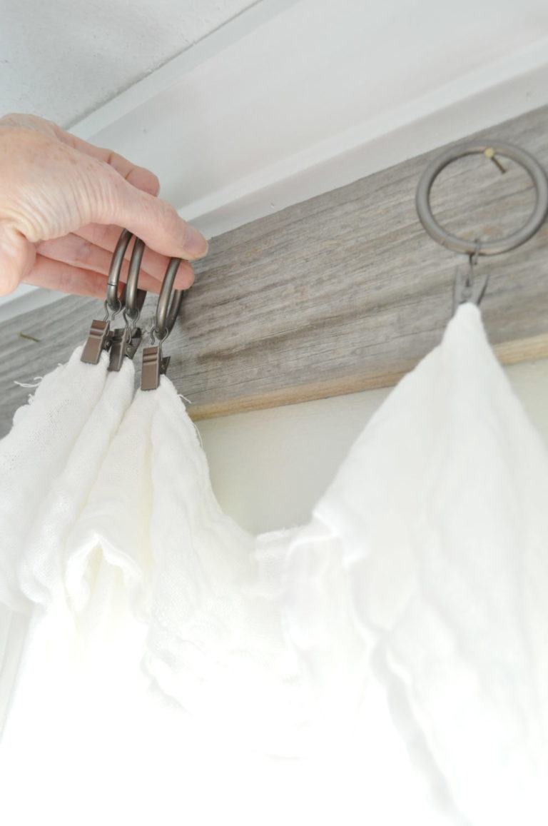 Creative Ways to Hang Curtains - Becky's Farmhouse