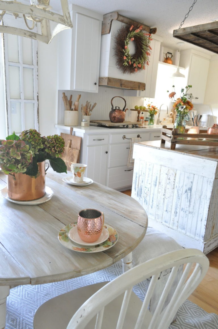 Fall Kitchen- Two Ways - Becky's Farmhouse